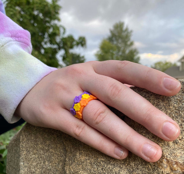 Promise Garden Stackable Rings ALZ | Staggerings - Staggerings, LLC
